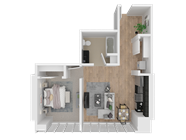 Studio 1 2 Bedroom Apartments In Portland Floor Plans